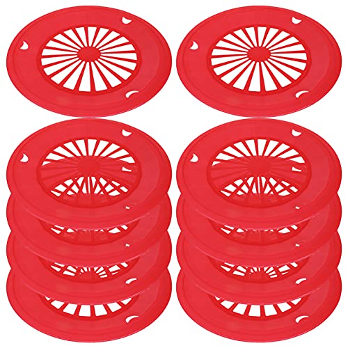 60 Pcs Grill Plate Easter Paper Plates Paper Plates Bulk Dinner Plate Glad for Kids Paper Plates Plate Holder Cake Plates Disposable Durable Plastic Support Commercial re-usable