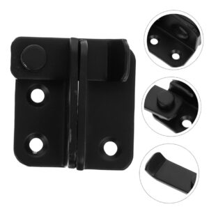 Holibanna 3pcs Door Latch Flip Door Cabinet Door Lock Slide Latch Lock Sliding Door Locks Lock for Cabinet Doors Barn Door Lock Entry Door Lock Padlock Stainless Steel Lock Bolt Clamshell