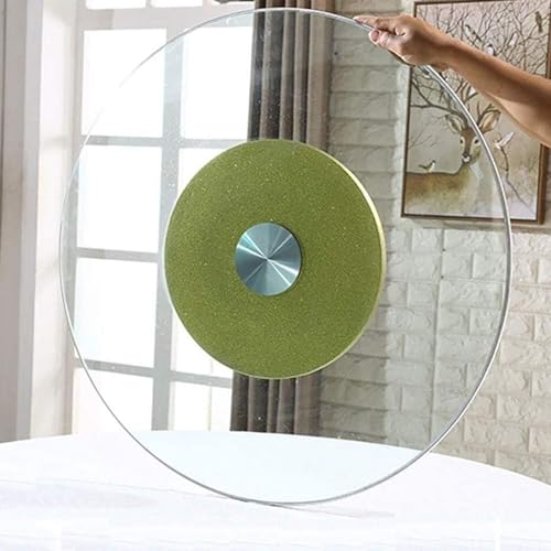 Clear Rotating Tray, Tempered Glass Large Lazy Susan Heavy Duty Turntable, Round Dining Table Large Tableware Serving Plate, for Kitchen Tabletop Rotating Tray ( Color : Clear , Size : 110cm (43inch)