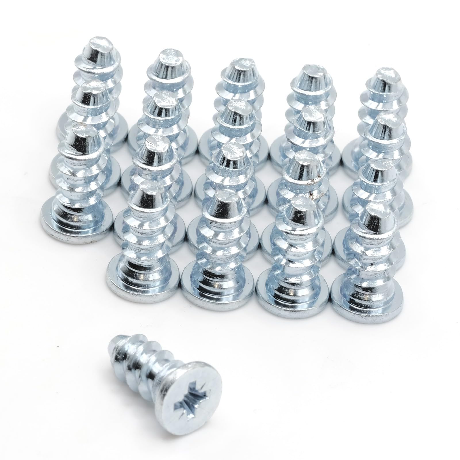 ReplacementScrews Bed Frame Rail Screws Compatible with IKEA Part 116894 (HEMNES, BRIMNES, etc) Euro Screws (Pack of 20)