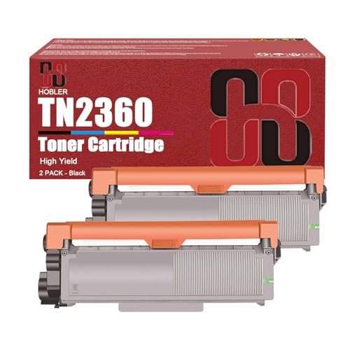 Replacement TN2360 Toner Cartridges Compatible for Brother TN 2360 TN2380 Toner Cartridge Work for Brother HL-L2300 HL-L2300D HL-L2340DW HL-L2360DN L2365DW Printers