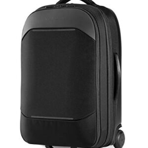 NOMATIC Navigator Carry-On 37L w/ 8L Built-In Expansion - Anti-Theft Carry-On for Airplane Travel - Premium Hardshell Roller Luggage, 17" Laptop Compartment, Black