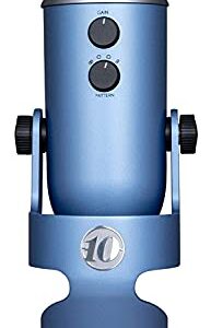 Blue Yeti USB Microphone for PC & Mac, Gaming, Podcast and Streaming Microphone, 10 Year Anniversary Edition with Custom Finish & Multiple Pickup Patterns