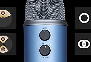 Blue Yeti USB Microphone for PC & Mac, Gaming, Podcast and Streaming Microphone, 10 Year Anniversary Edition with Custom Finish & Multiple Pickup Patterns