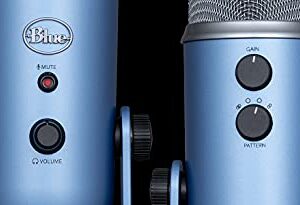 Blue Yeti USB Microphone for PC & Mac, Gaming, Podcast and Streaming Microphone, 10 Year Anniversary Edition with Custom Finish & Multiple Pickup Patterns