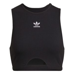 adidas originals women's tank top, black, x-small