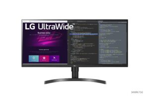 lg 34wn750-b 3440 x 1440 34" ips freesync monitor, black