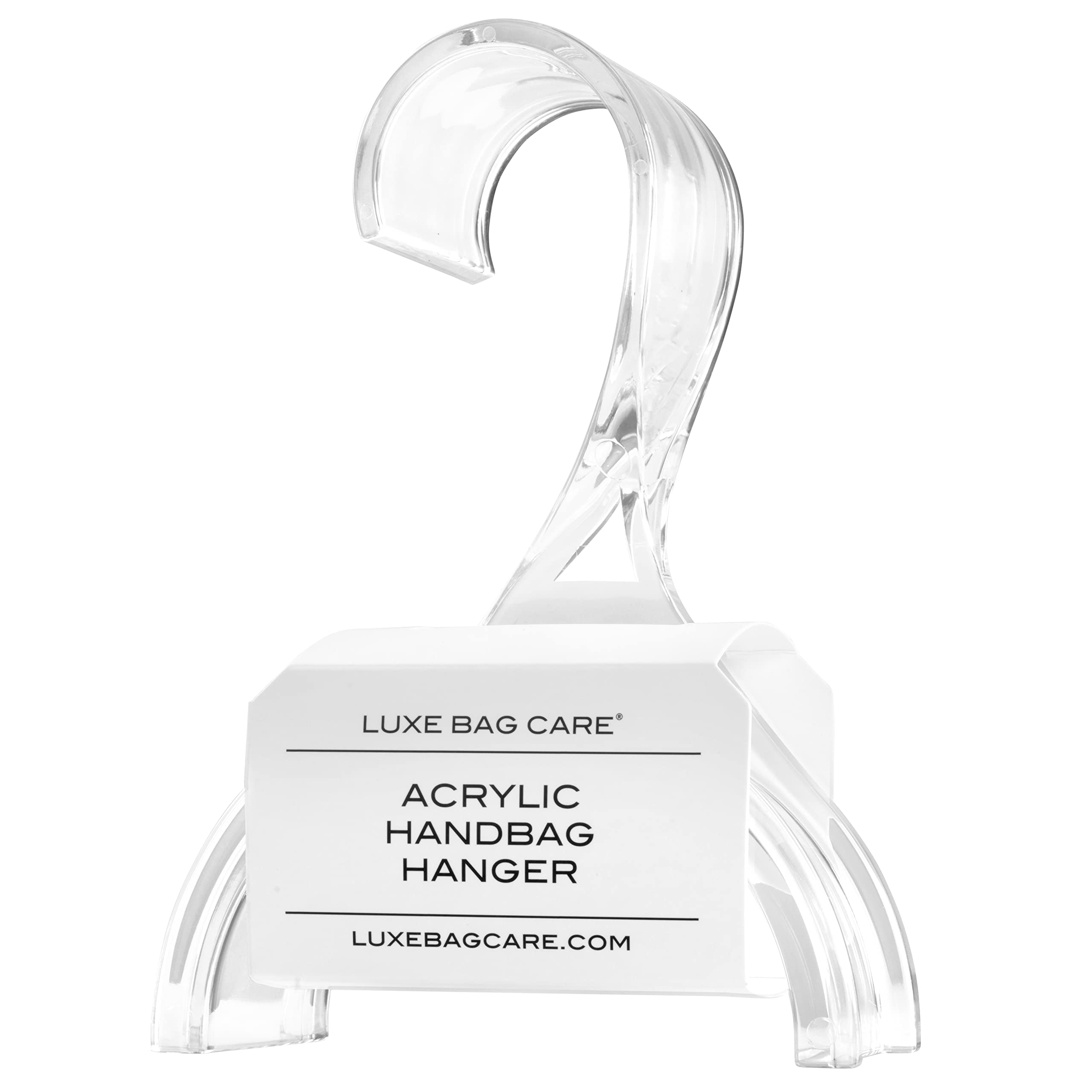 Luxe Bag Care Luxury Handbag Closet Hanger (1 Piece) - Protect, Organize, Display Your Pocketbook - Saves Integrity of Handbag Handles, No More Creasing - Organize & Store Purses - 12 lb Capacity