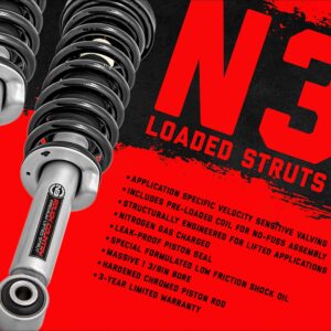 Rough Country 2.5" N3 Loaded Leveling Struts for 2000-2006 Tundra - 501091