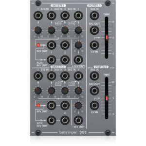 behringer 297 dual portamento/cv utilities legendary analog portamento controller and cv utilities for eurorack