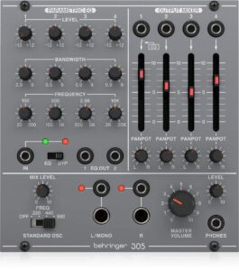 behringer 305 eq/mixer/output eurorack module