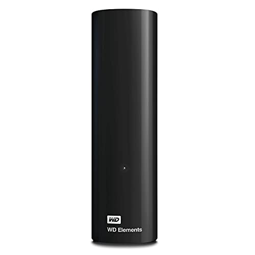 WD 18TB Elements Desktop External Hard Drive - USB 3.0, Black