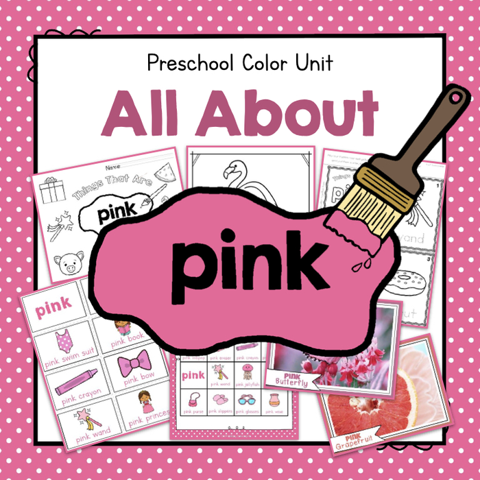 Preschool Colors - All About Pink