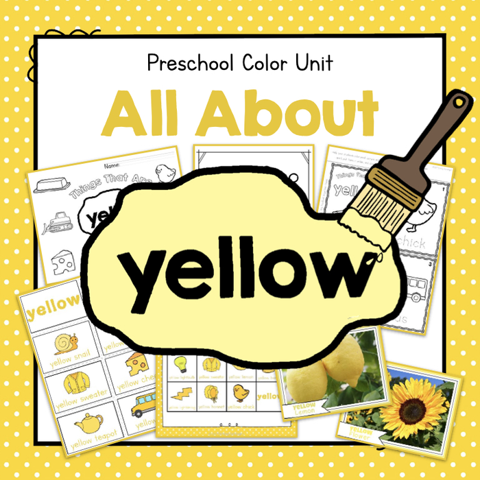 Preschool Colors - All About Yellow