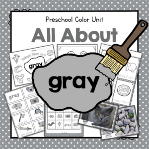 color gray bingo game