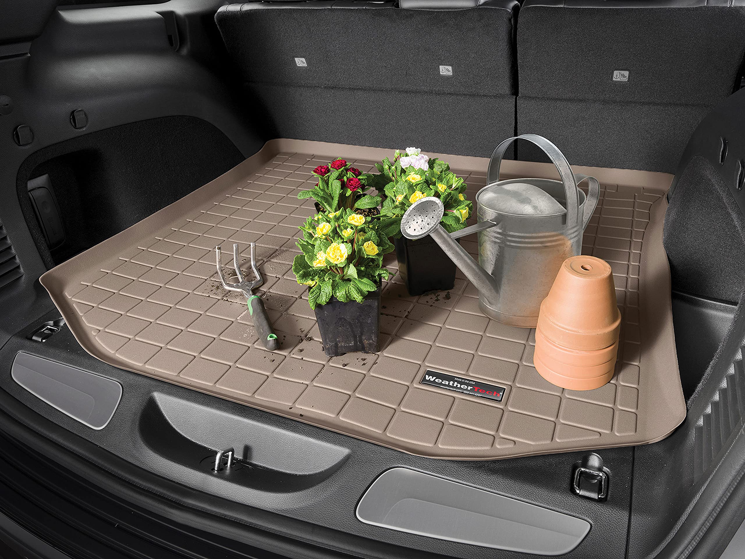 WeatherTech Cargo Trunk Liner for VW Atlas Cross Sport - Behind 2nd Row (401290) Black