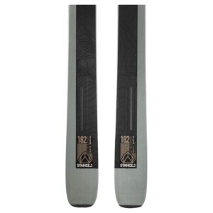 Salomon N Stance 96 Ski - Dark Grey/Black/Brown 176