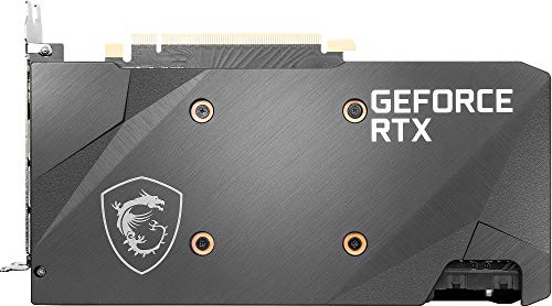 MSI Gaming GeForce RTX 3070 8GB GDRR6 256-Bit HDMI/DP TORX Fan 3.0 Ampere Architecture OC Graphics Card (RTX 3070 Ventus 2X OC), GeForce RTX 3070 Ventus 2X OC