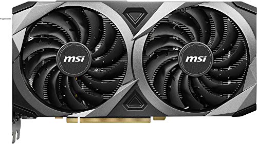 MSI Gaming GeForce RTX 3070 8GB GDRR6 256-Bit HDMI/DP TORX Fan 3.0 Ampere Architecture OC Graphics Card (RTX 3070 Ventus 2X OC), GeForce RTX 3070 Ventus 2X OC