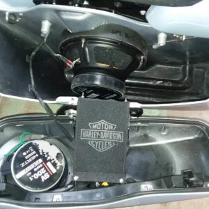 SPL Bagger Audio Harley Saddlebag 10" Mid-mount Inside Speaker Adapter Mounting Rings & Install Kit 2014-2022