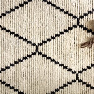 Chris Loves Julia x Loloi Alice Collection ALI-04 Cream / Charcoal 6'-5" x 9'-2" Area Rug