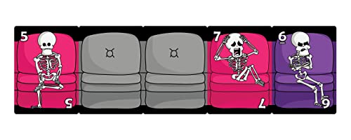 Couch Skeletons Card Game - Quick and Easy 2 Player Game by The Dusty Top Hat