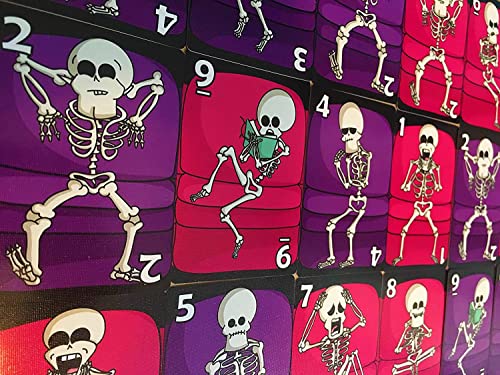 Couch Skeletons Card Game - Quick and Easy 2 Player Game by The Dusty Top Hat