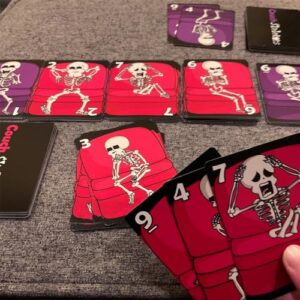 Couch Skeletons Card Game - Quick and Easy 2 Player Game by The Dusty Top Hat