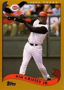 2002 topps #550 ken griffey jr. nm-mt cincinnati reds baseball