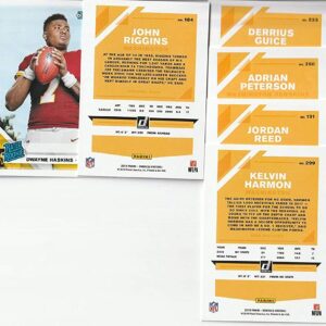 2019 2020 Panini NFL Donruss Washington Football Team Gift Pack 2 Team Sets 23 Cards W/Drafted Rookies Includes Chase Young Rc