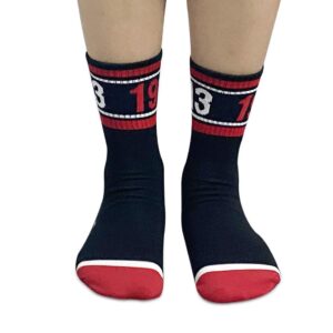 JXGZSO 2 Pairs Sorority Socks Black and Red Socks Sorority Sister Gift Living the Diva Life Socks Sorority Gift (LIVING the DIVA life)