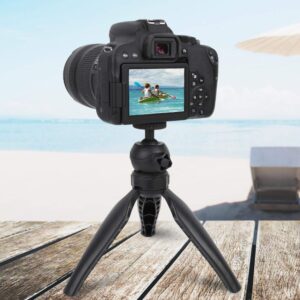 Light Weight Mini Tripod, Height Adjustable Camera Tripod Stand Tripod Camera Stand, for Smartphone Action Camera