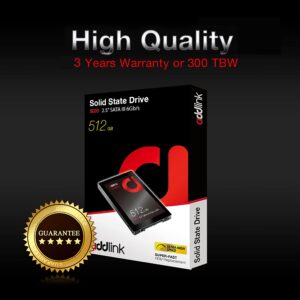 Addlink Internal SSD 1TB N10 2.5" 3D NAND SSD up to 550MB/s SATA III 6Gb/s Read 550MB/s Write 500MB/s 2.5inch Internal Solid State Drive