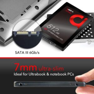 Addlink Internal SSD 1TB N10 2.5" 3D NAND SSD up to 550MB/s SATA III 6Gb/s Read 550MB/s Write 500MB/s 2.5inch Internal Solid State Drive