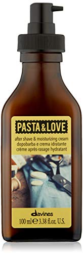 Davines Pasta & Love Men's After Shave & Moisturizing Cream, Hydrating and Soothing with Babassu and Karite Butter, 3.38 fl. Oz.