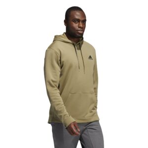 adidas Men's Game and Go Pullover Hoodie, Orbit Green/Orbit Green, Medium