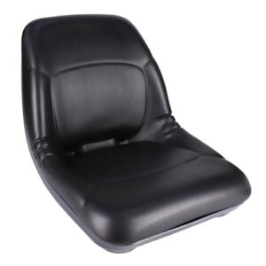 Bucket Seat Black Vinyl fits Kubota B1700 L2250 L3450 L4300 B2150 L2850 L4200 MX5000 B8200 L3300 L3000 L2550 L3600 B2410 M4800 L2950 B9200 B2400 L2900 L4350 B7200 L3250 L2600 B2100 L2650 L3650 M4900