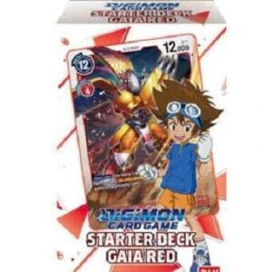 Digimon English TCG ST-1 Starter Deck Gaia Red - 54 Cards