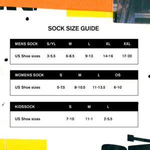 Stance Crew The OG Socks [3 Pack] (Large, Camo)