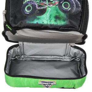 INTIMO Monster Jam Grave Digger Monster Truck Dual Compartment Lunch Bag Luch Box