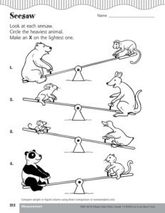 compare weight or liquid volume