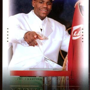 2003 Upper Deck #8 Cavaliers get their Man Lebron James Rookie Card - Ships in a brand new Holder