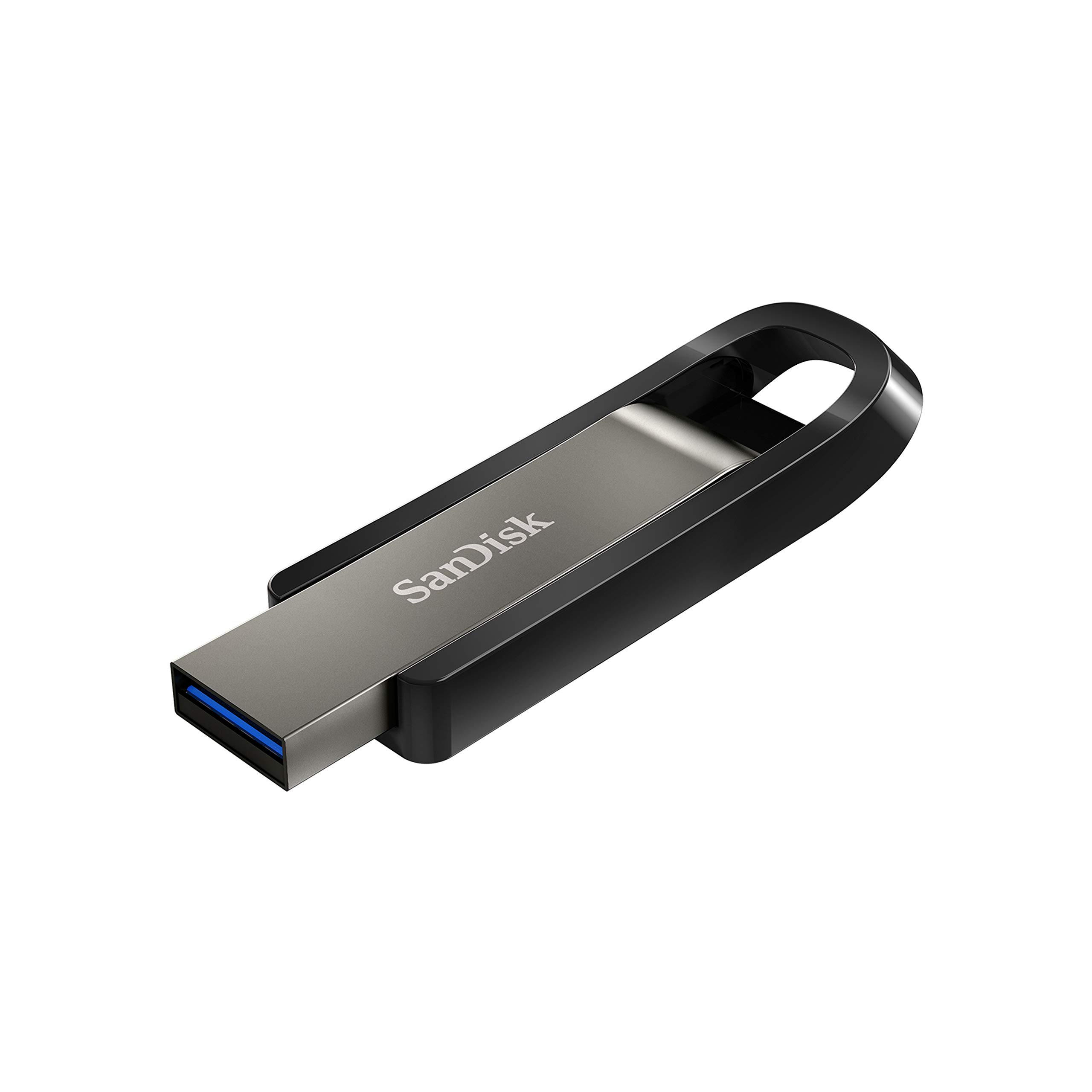 SanDisk 64GB Extreme Go USB 3.2 Type-A Flash Drive - SDCZ810-064G-G46, Metallic Bronze/Gloss Black