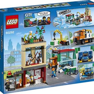 LEGO City Town Center 60292 Building Kit; Cool Building Toy for Kids, New 2021 (790 Pieces)