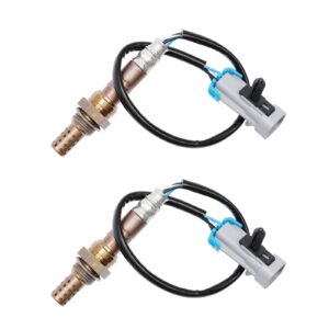 o2 oxygen sensor upstream 2pcs compatible with cadillac escalade chevrolet silverado suburban & more replaces# 234-4668, 15284, 21546, sg1857, 8125731670, 12583804