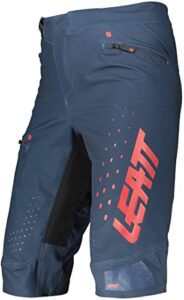 leatt men's 2020 mtb 4.0 cycling shorts - onyx/medium