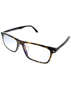 tom ford unisex rectangle 56mm optical frames