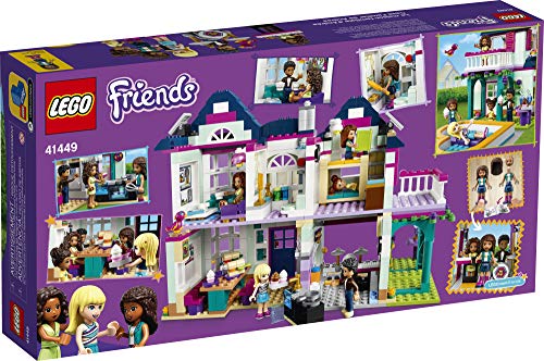 LEGO Friends Andrea's Family House 41449 Building Kit; Mini-Doll Playset is Great Gift for Creative 6-Year-Old Kids, New 2021 (802 Pieces)