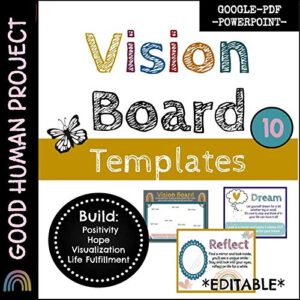 vision boards for kids | promote positivity, visualization and mental health