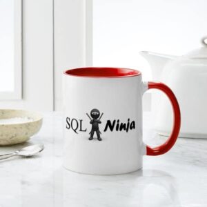 CafePress SQL Ninja Mugs 11 oz (325 ml) Ceramic Coffee Mug